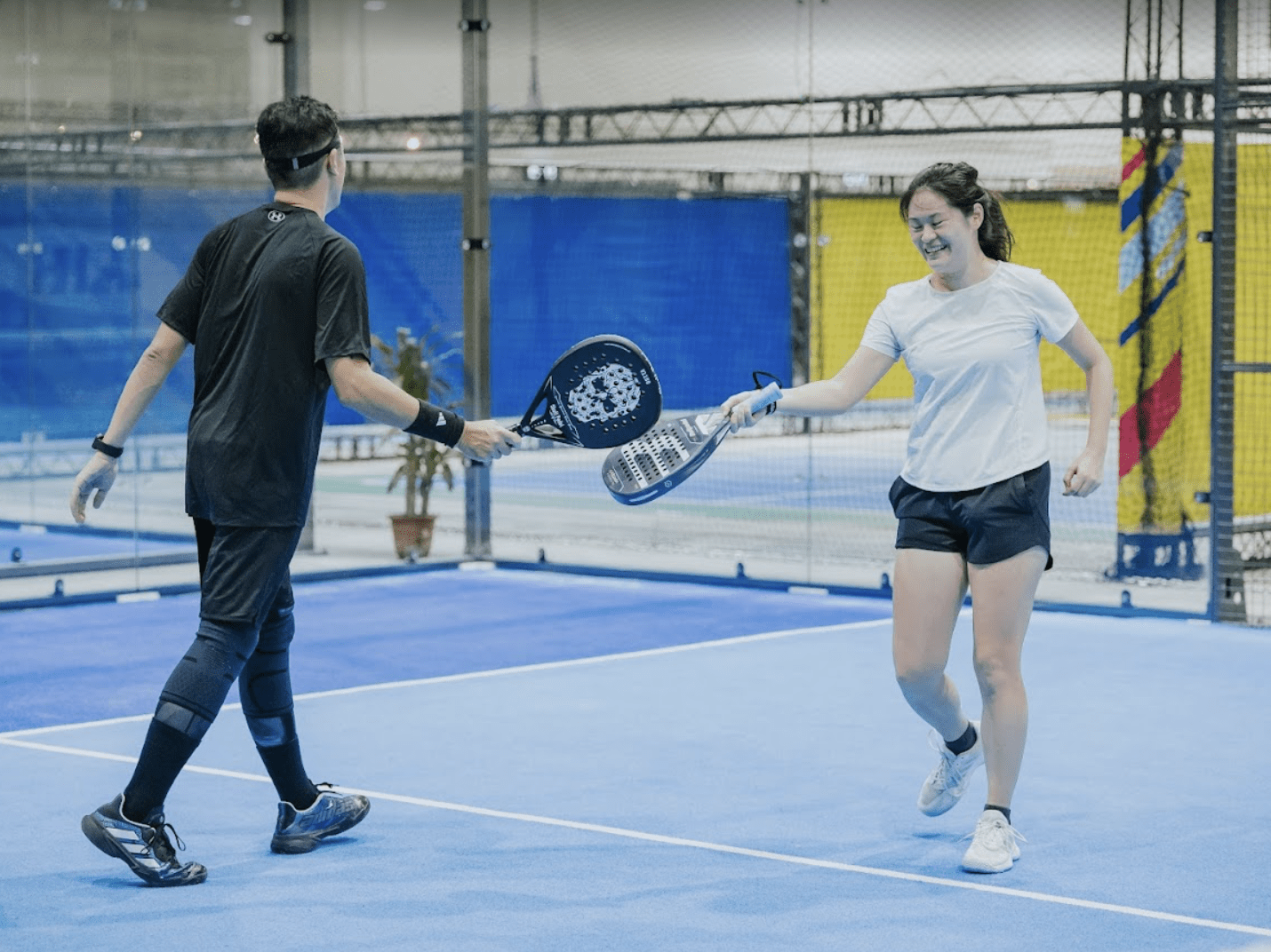SPH Pickle Padel Indoor Courts With Air-Con Singapore - Little Steps