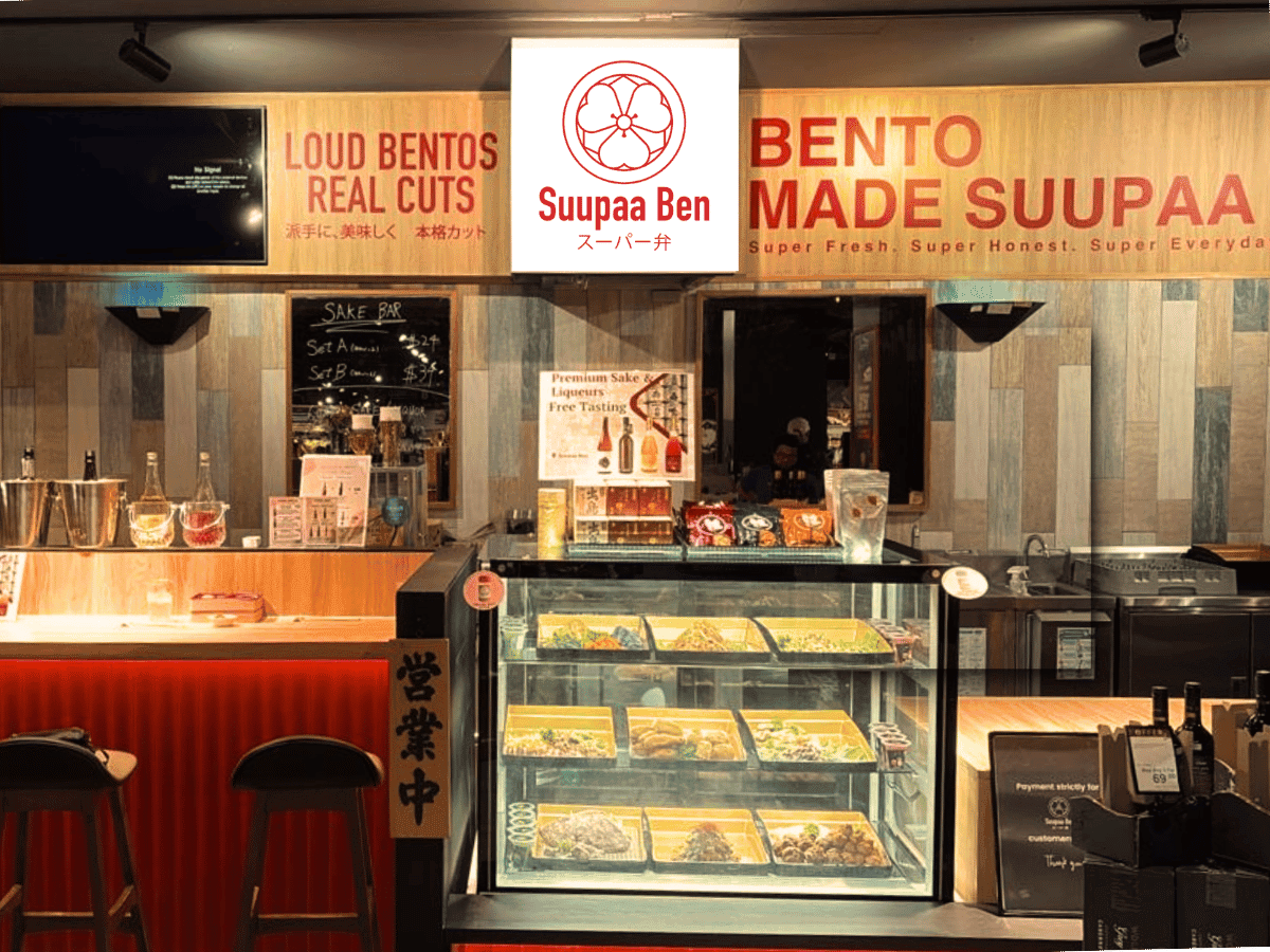 Suupaa Ben: Healthy Japanese Bento Dining In Singapore - Little Steps