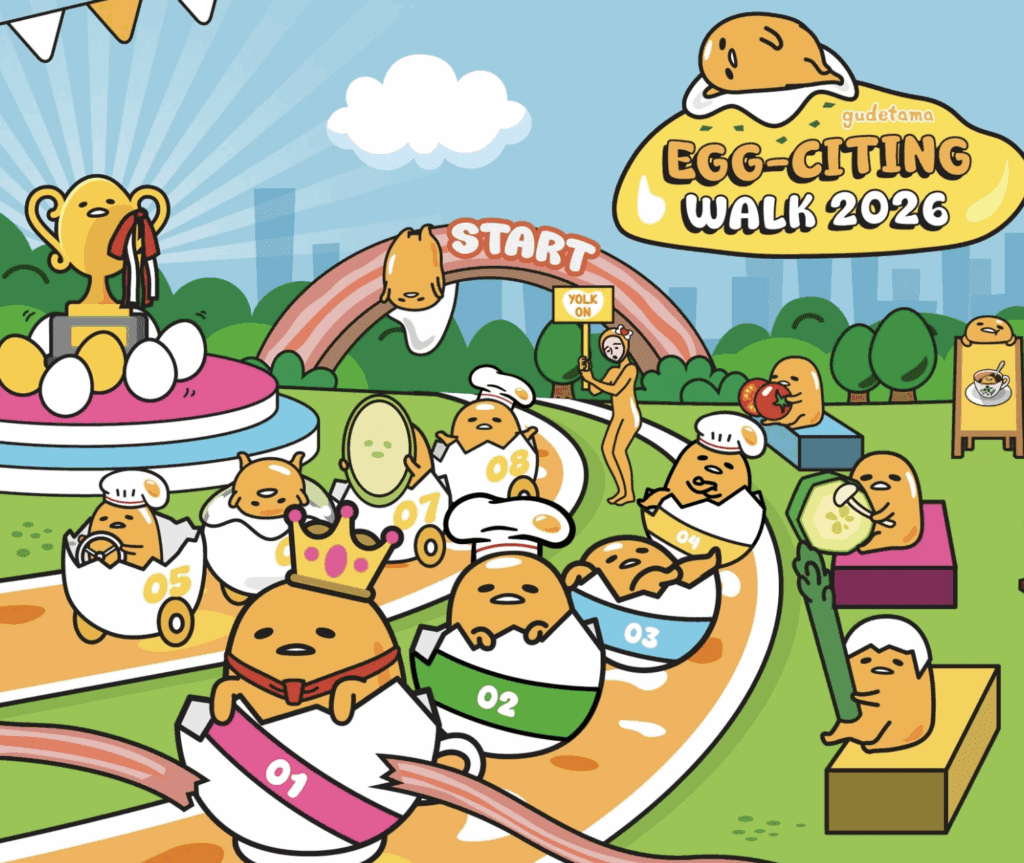 Gudetama Egg‑citing Walk 2026 Singapore - Little Steps