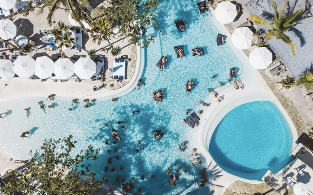 Mrs. Sippy Pool Bar And Restaurant In Bali - Little Steps