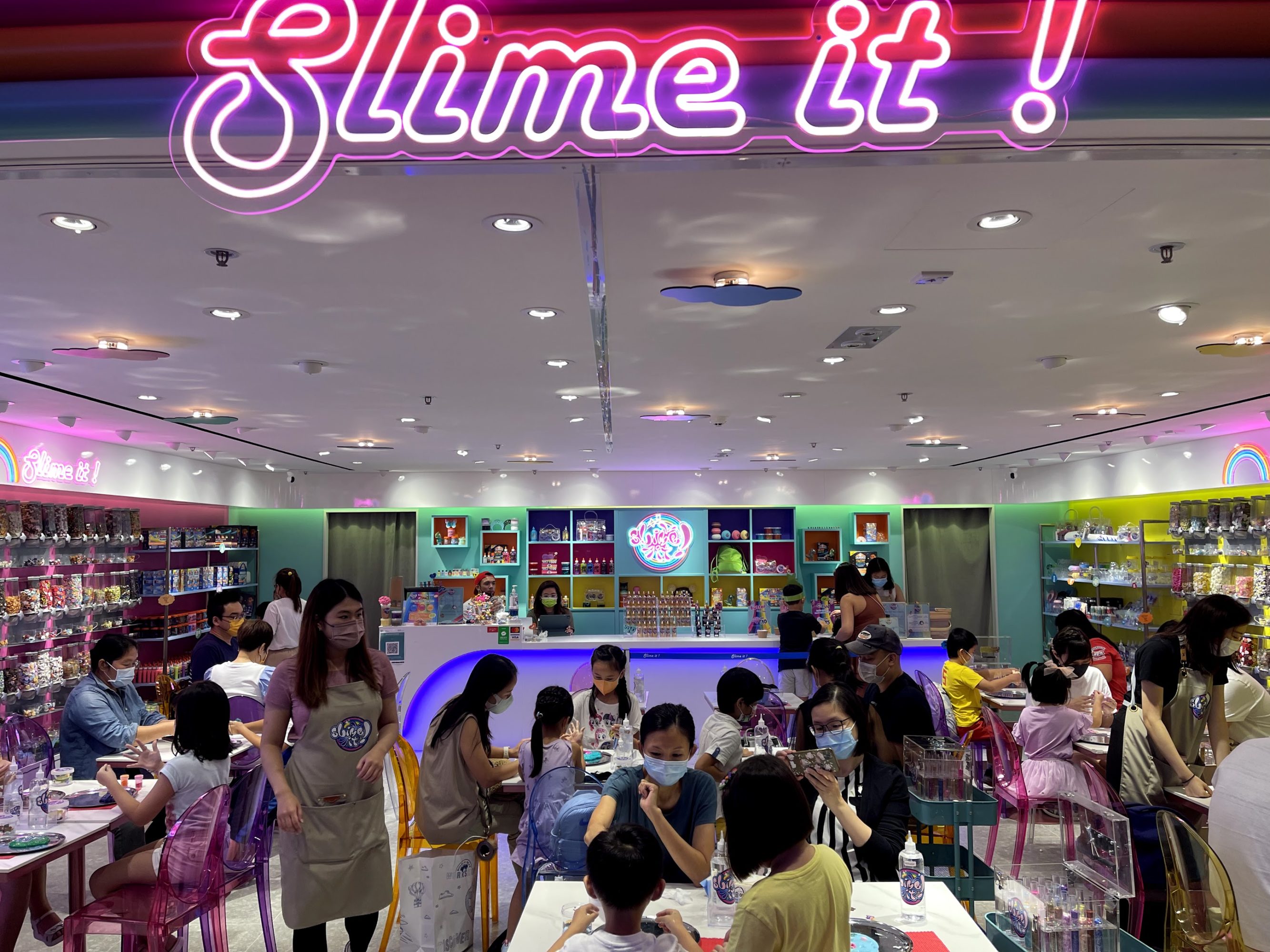 Make Your Own Slime At Slime It! - Stanley And K11 Musea - Little Steps